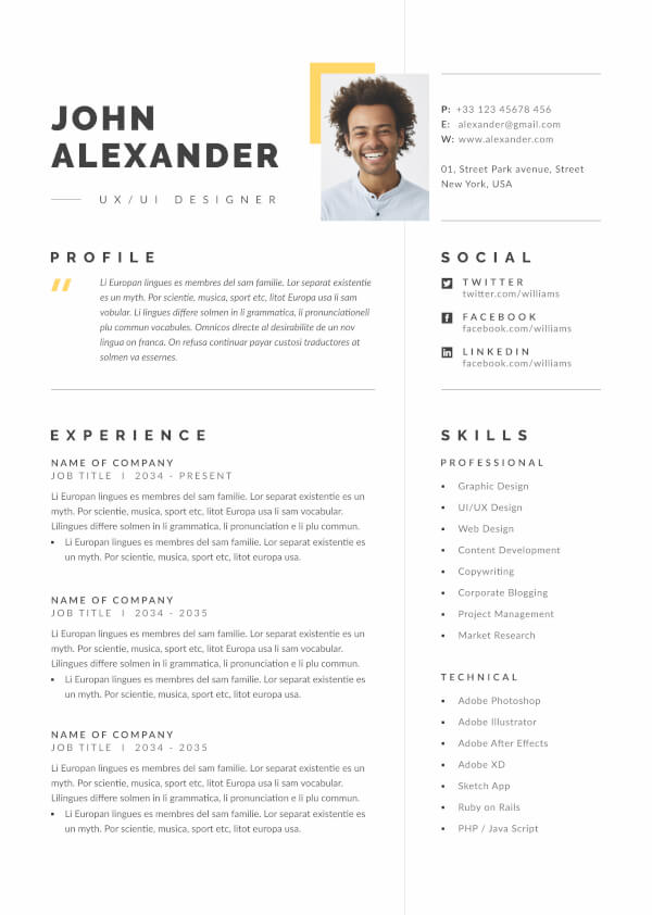 Créez votre CV en ligne facilement et rapidement | CV Ninja